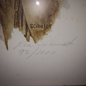 Ken Schmidt | Art | Western Artist Ken Schmidt Indian Chief Print 9300 ...